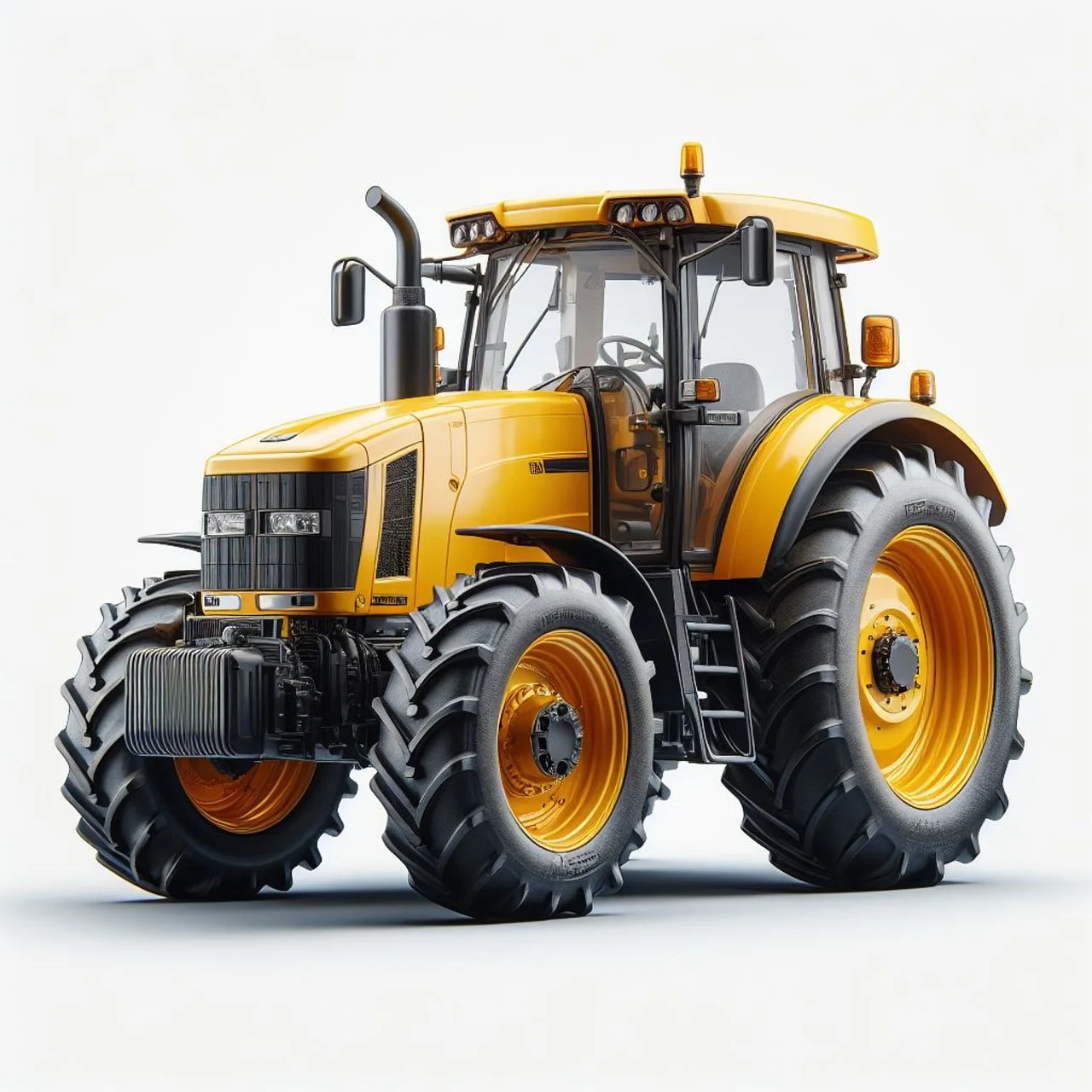 Farmer gives grandchildren rides in tractor - Safety Aide